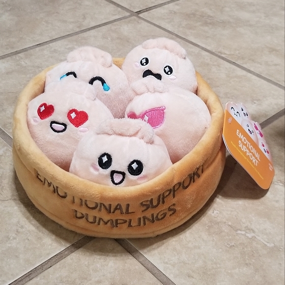 Toys | Emotional Support Dumplings 5pc Plush Set | Poshmark